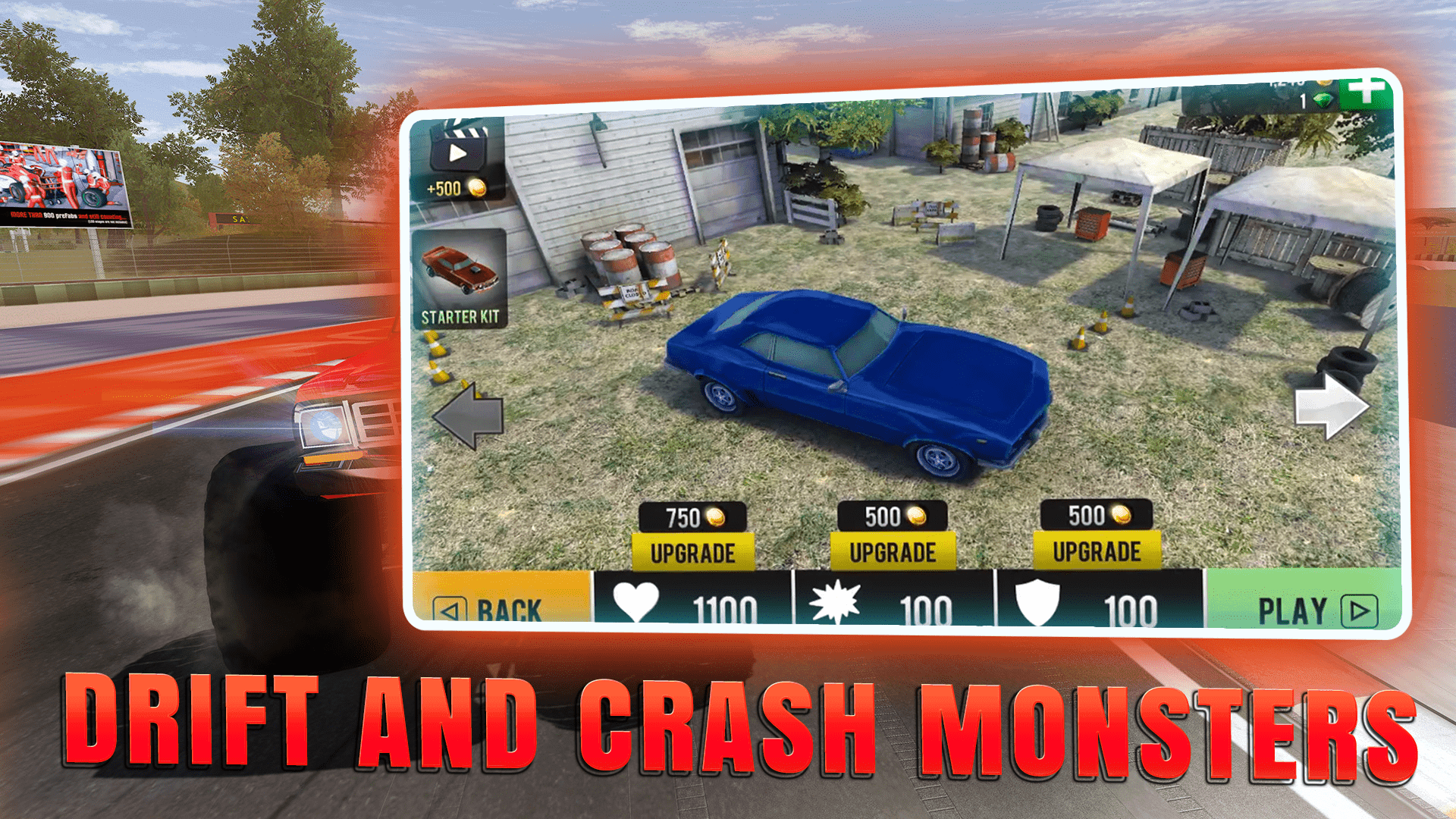 Monster Drifter Zombie Smasher android iOS-TapTap