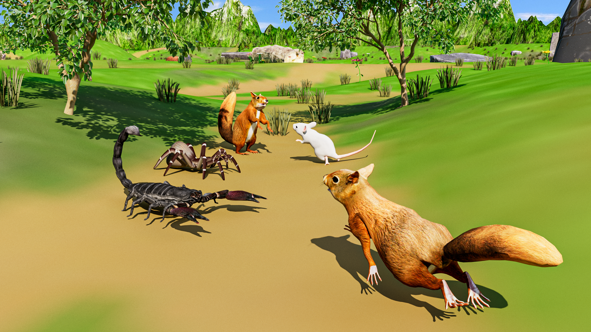 Wild Squirrel Family Life Game android iOS apk download for free-TapTap