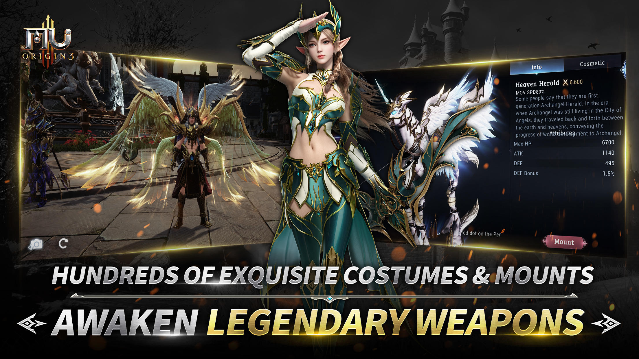 Download MU ORIGIN 3 7.0.0 for Android/iOS APK - TapTap