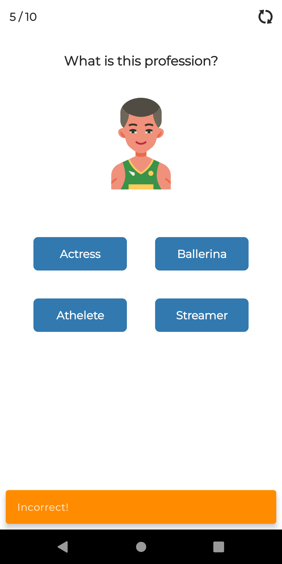 Professions Quiz android iOS-TapTap