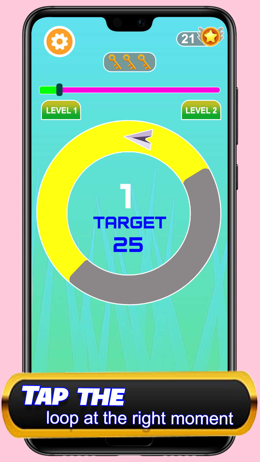 Tap and Catch Circle On Time for Android/iOS - TapTap