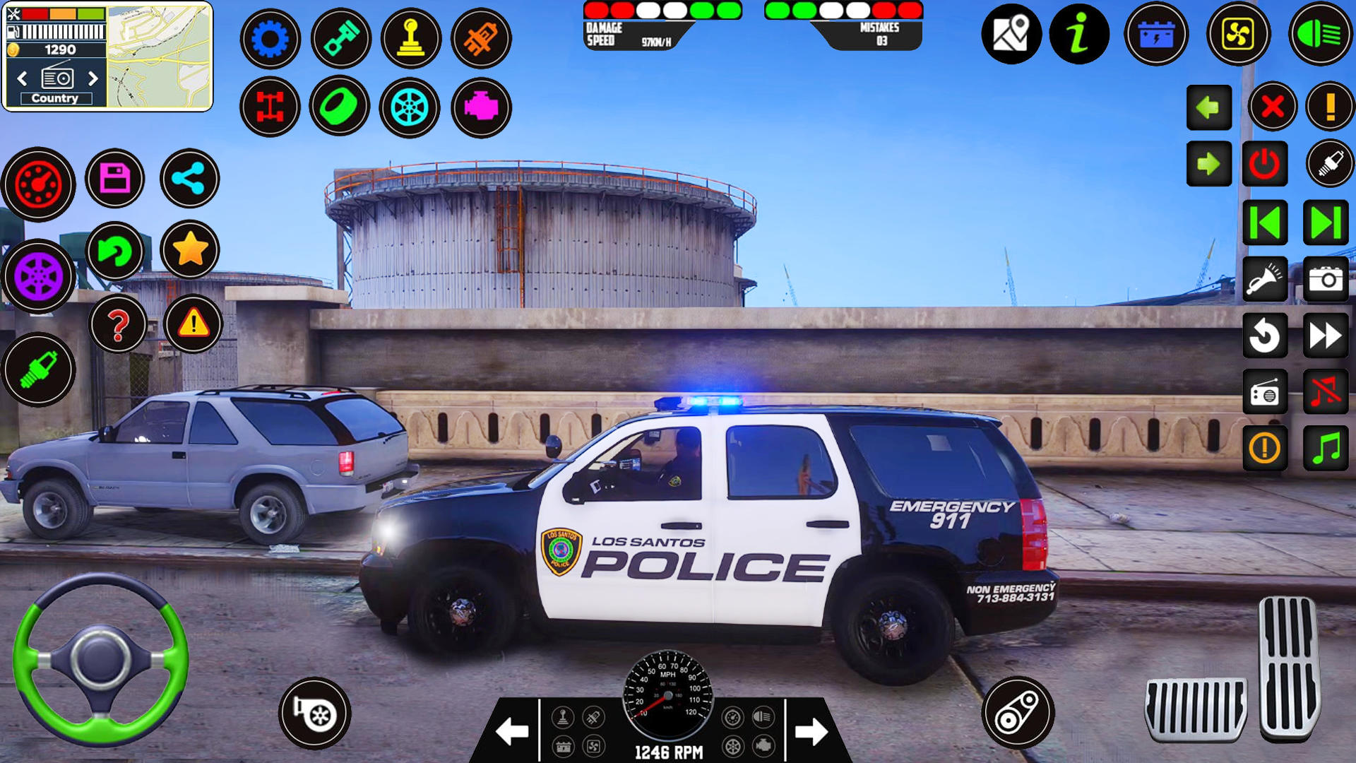 Police Car Sim Cop Game 2024 android iOS apk download for free-TapTap