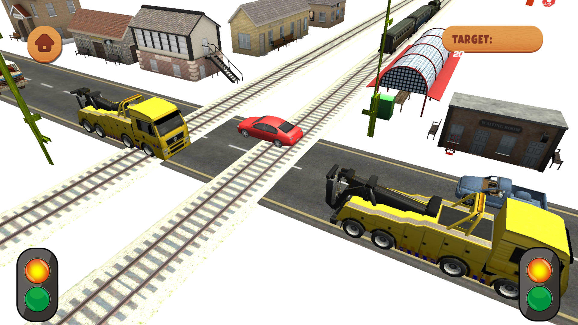 Railway Crossing Game android iOS-TapTap