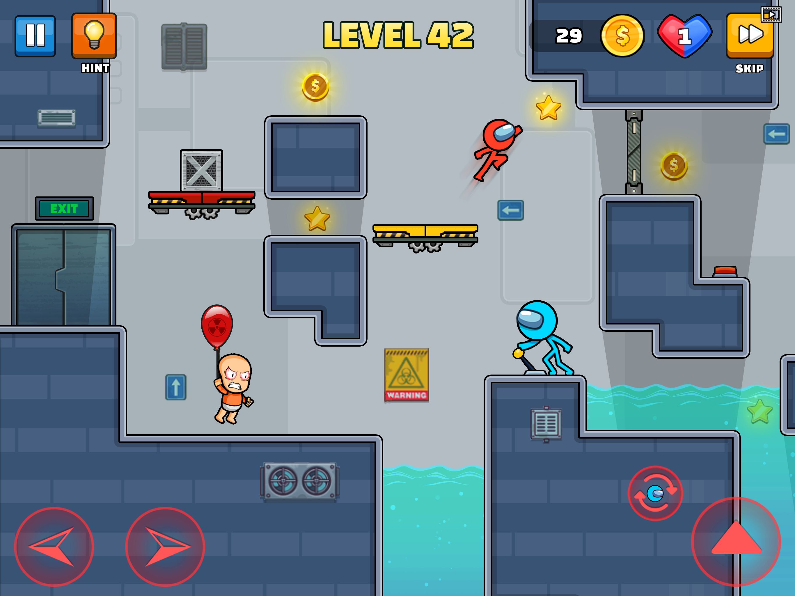 Red Blue Stickman: Escape Game android iOS apk download for free-TapTap
