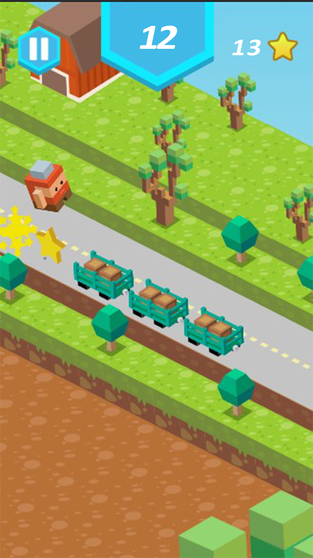 Blocky Racing : Road 2D android iOS-TapTap