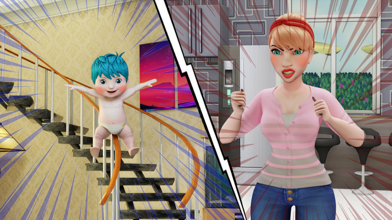 Naughty Baby Simulator 3D android iOS apk download for free-TapTap