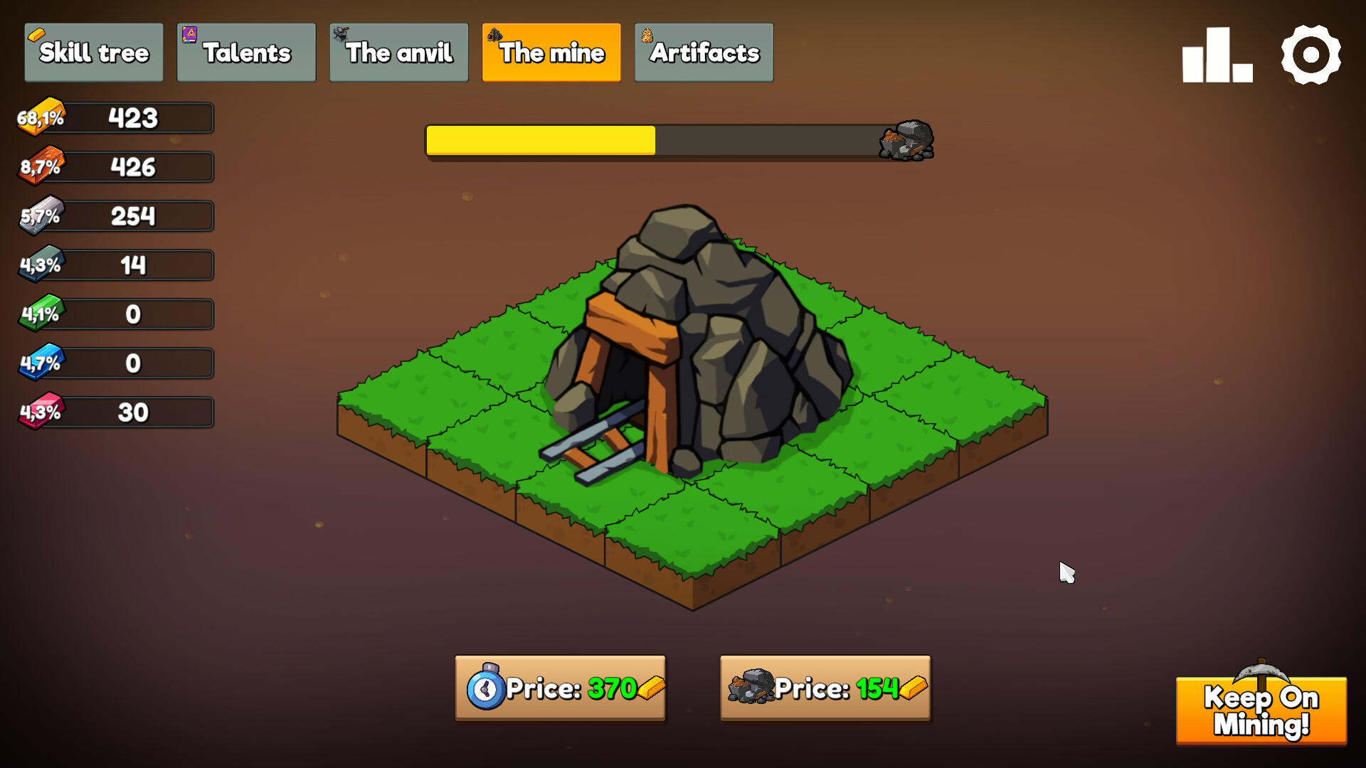 Keep on Mining! Последняя версия для Android/iOS - TapTap