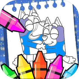 Bluey and Bingo Drawing Game android iOS-TapTap