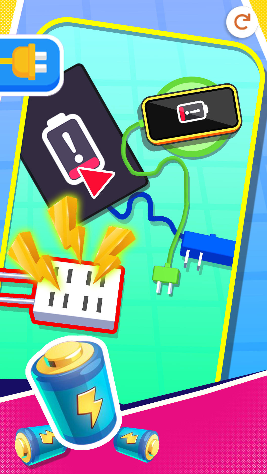 Power up: battery low, plug it 최신 버전 Android/iOS용 - TapTap