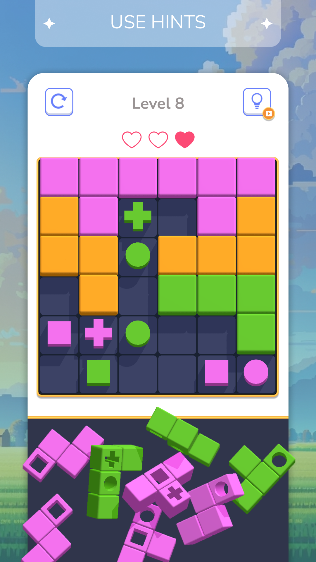 Fit Block Puzzle 3D android iOS-TapTap