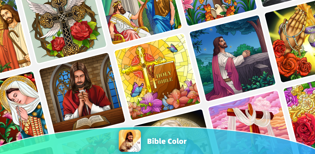 Bible Color Color by Number mobile android iOS apk download for free-TapTap
