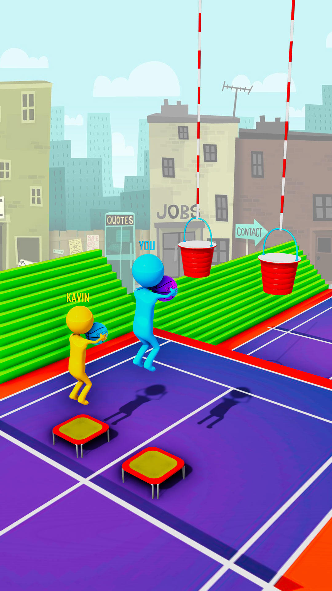 Jump Battle 3D Basketball Game android iOS-TapTap