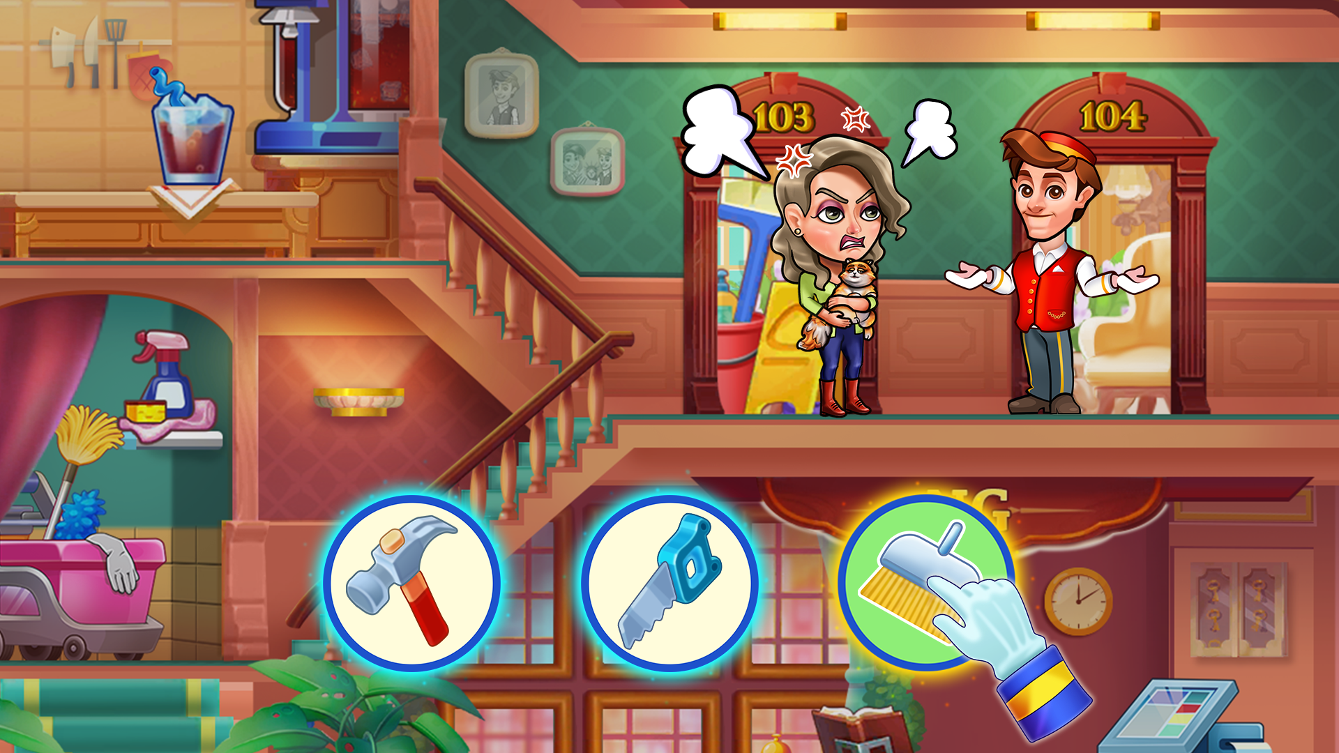 Hotel Star: Hotel Games android iOS apk download for free-TapTap