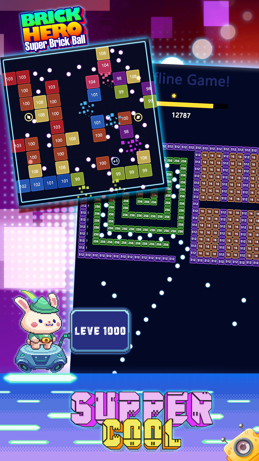 Brick Hero - Super Brick Ball android iOS-TapTap