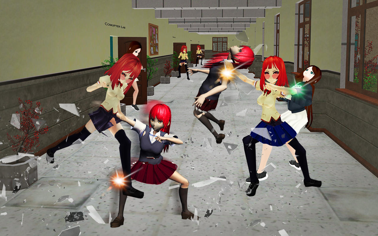 Anime High School Fighting Sim android iOS apk download for free-TapTap