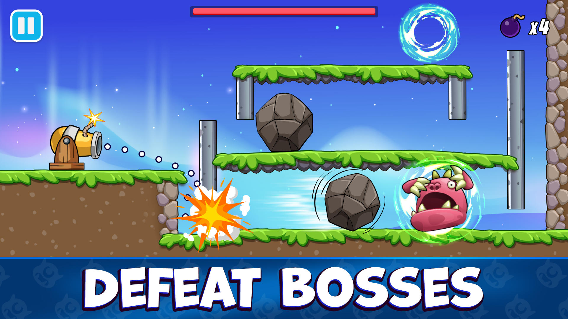 Tricky Traps: Catapult puzzle для Android/iOS - TapTap