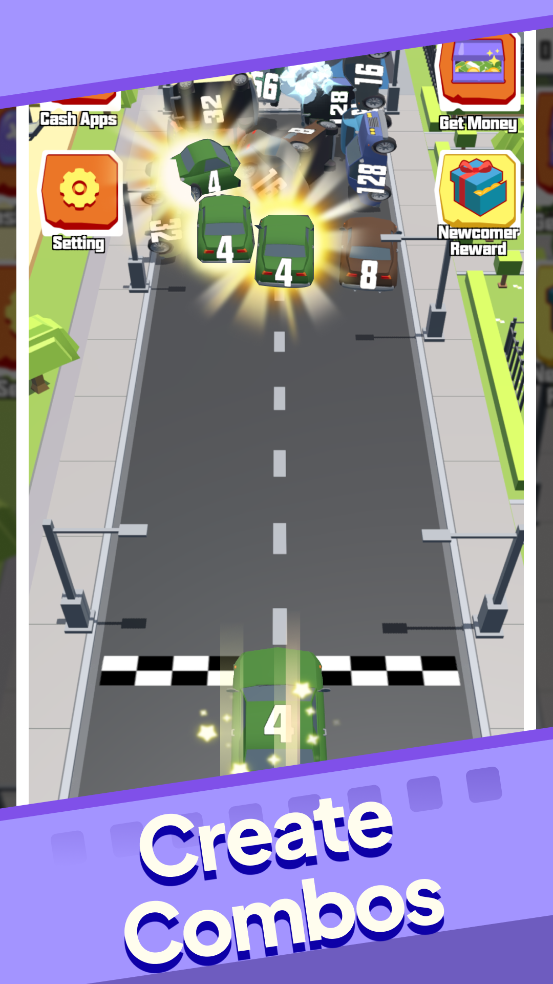 2048 Car Blast android iOS-TapTap