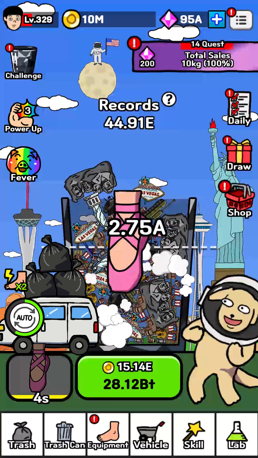 Trash King: Clicker Games android iOS apk download for free-TapTap