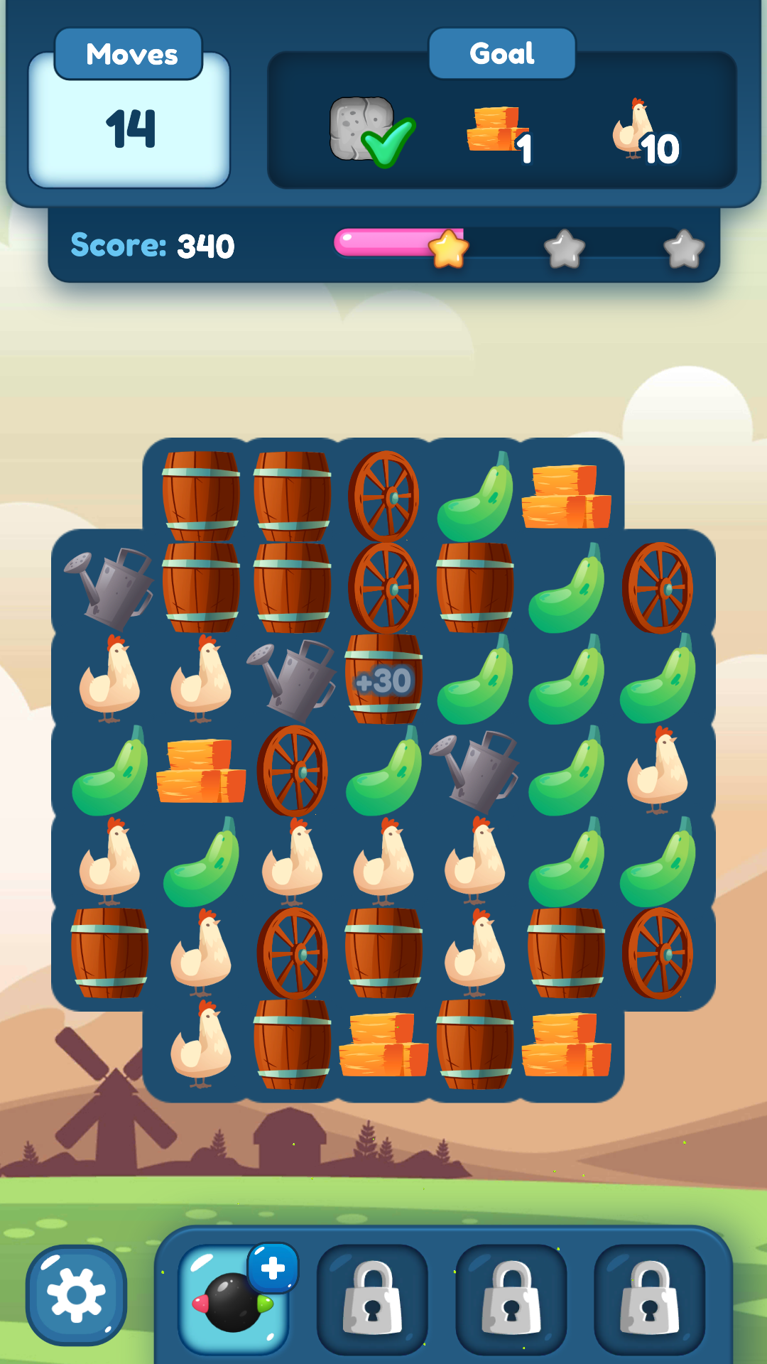 Farm Match Harvest Hay Candy android iOS-TapTap