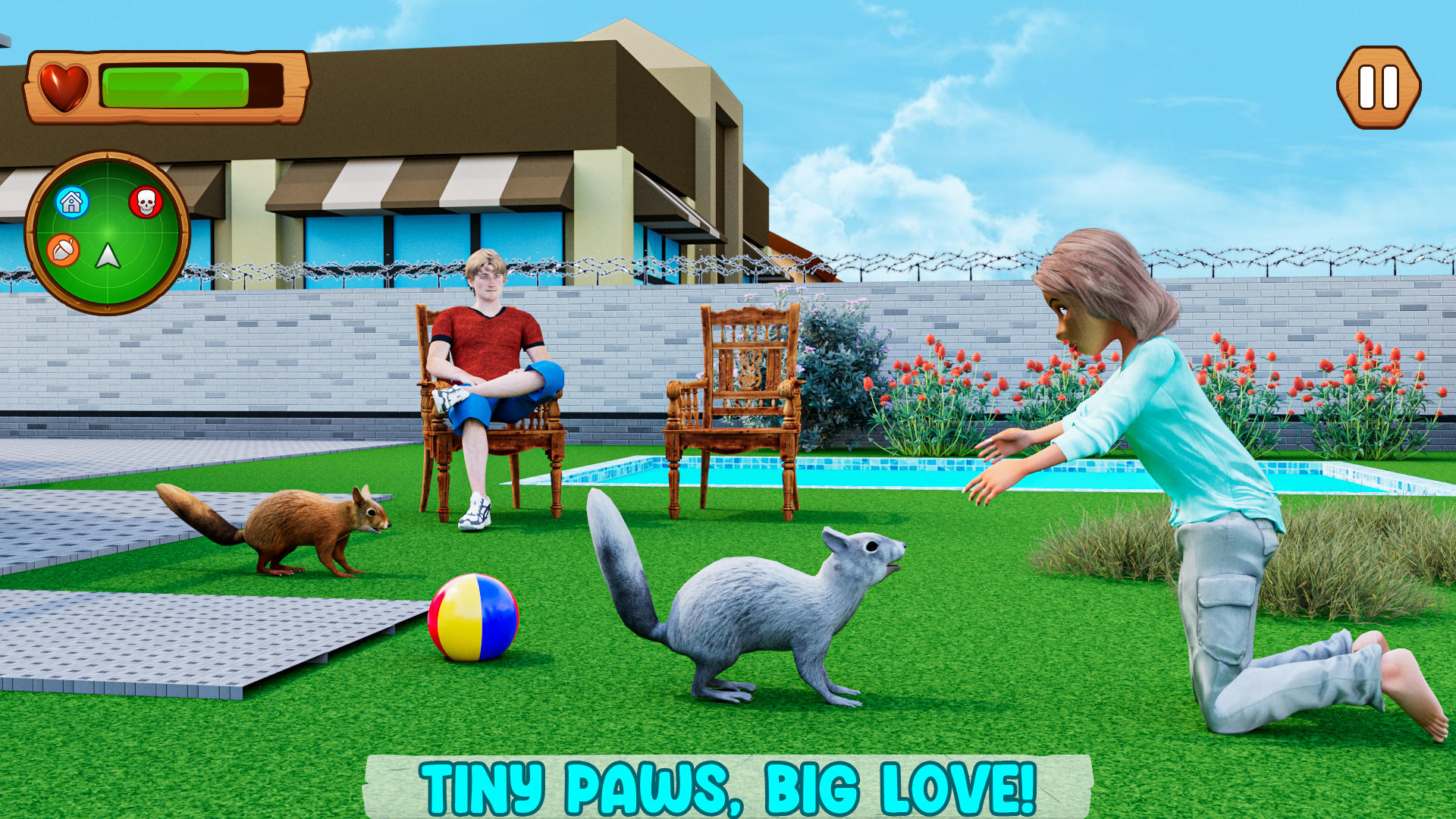 Wild Squirrel Life Forest Game android iOS apk download for free-TapTap