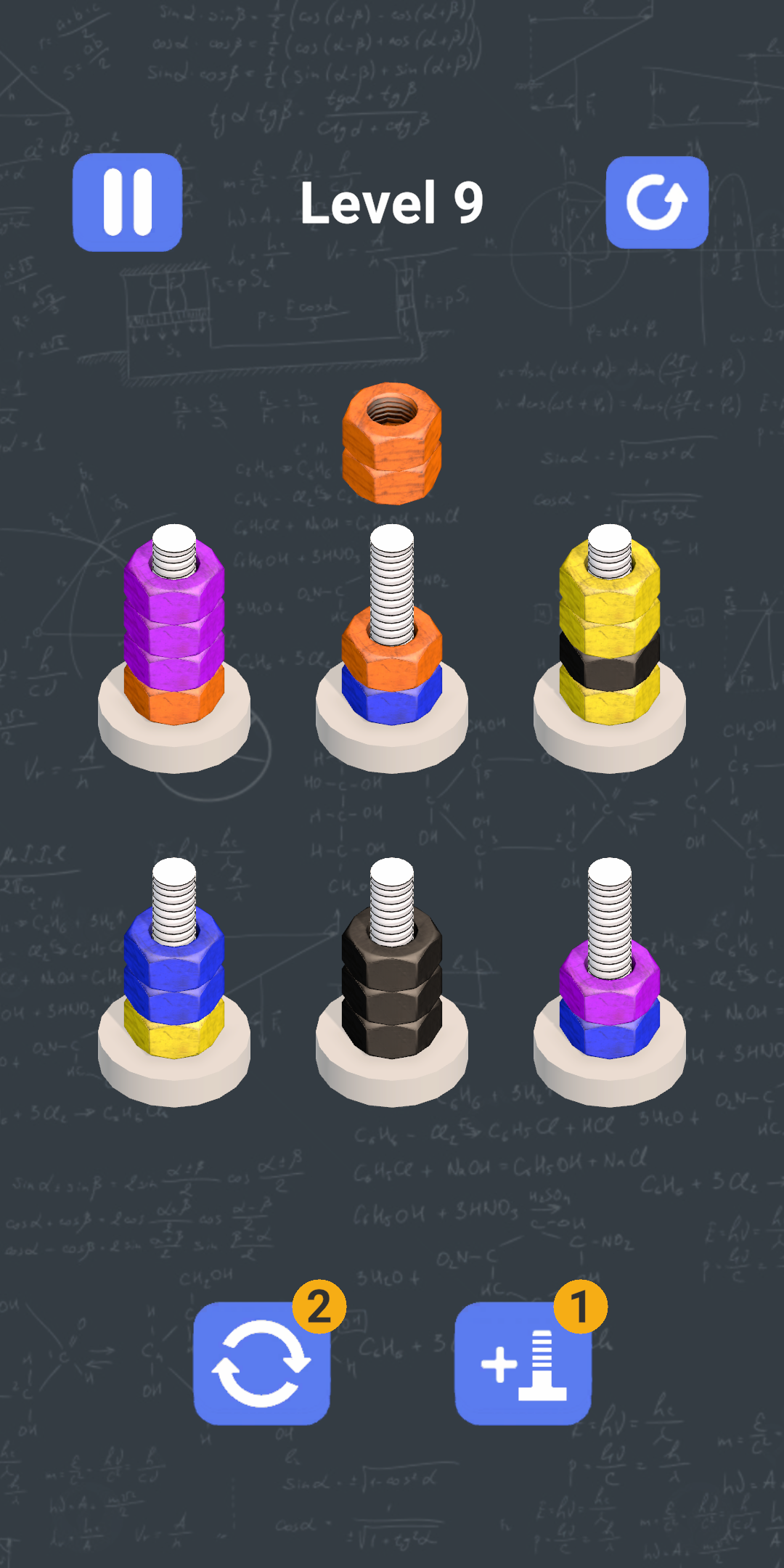 Nuts and Bolts Color Sorting android iOS-TapTap