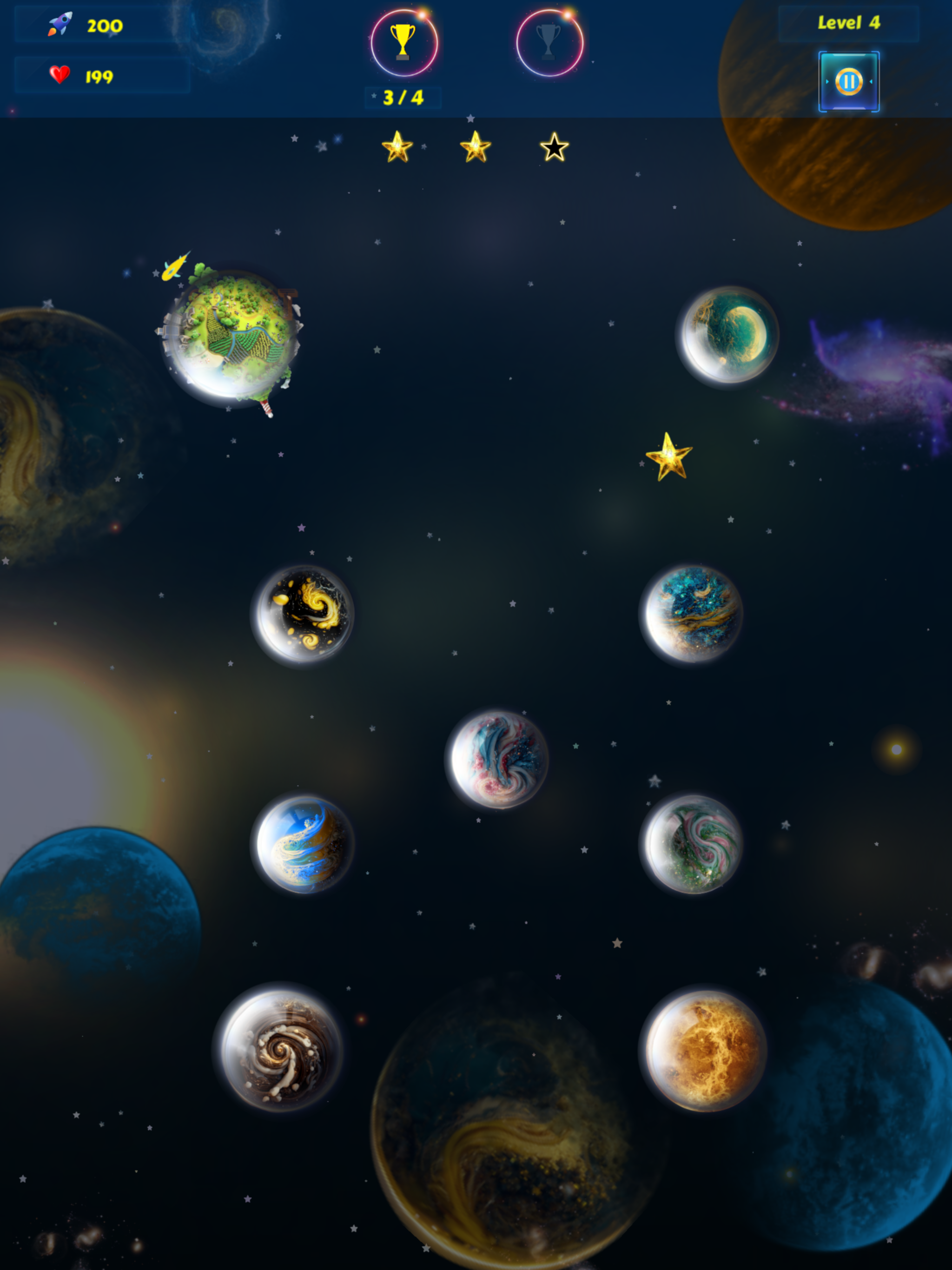Planet Hop - A space puzzle android iOS apk download for free-TapTap