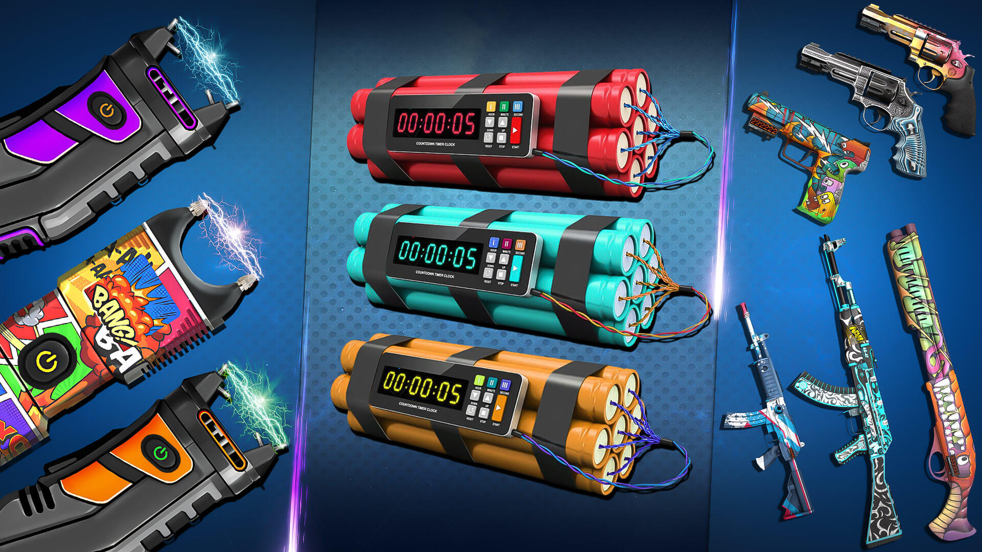 Stun Taser Prank Gun Simulator android iOS apk download for free-TapTap