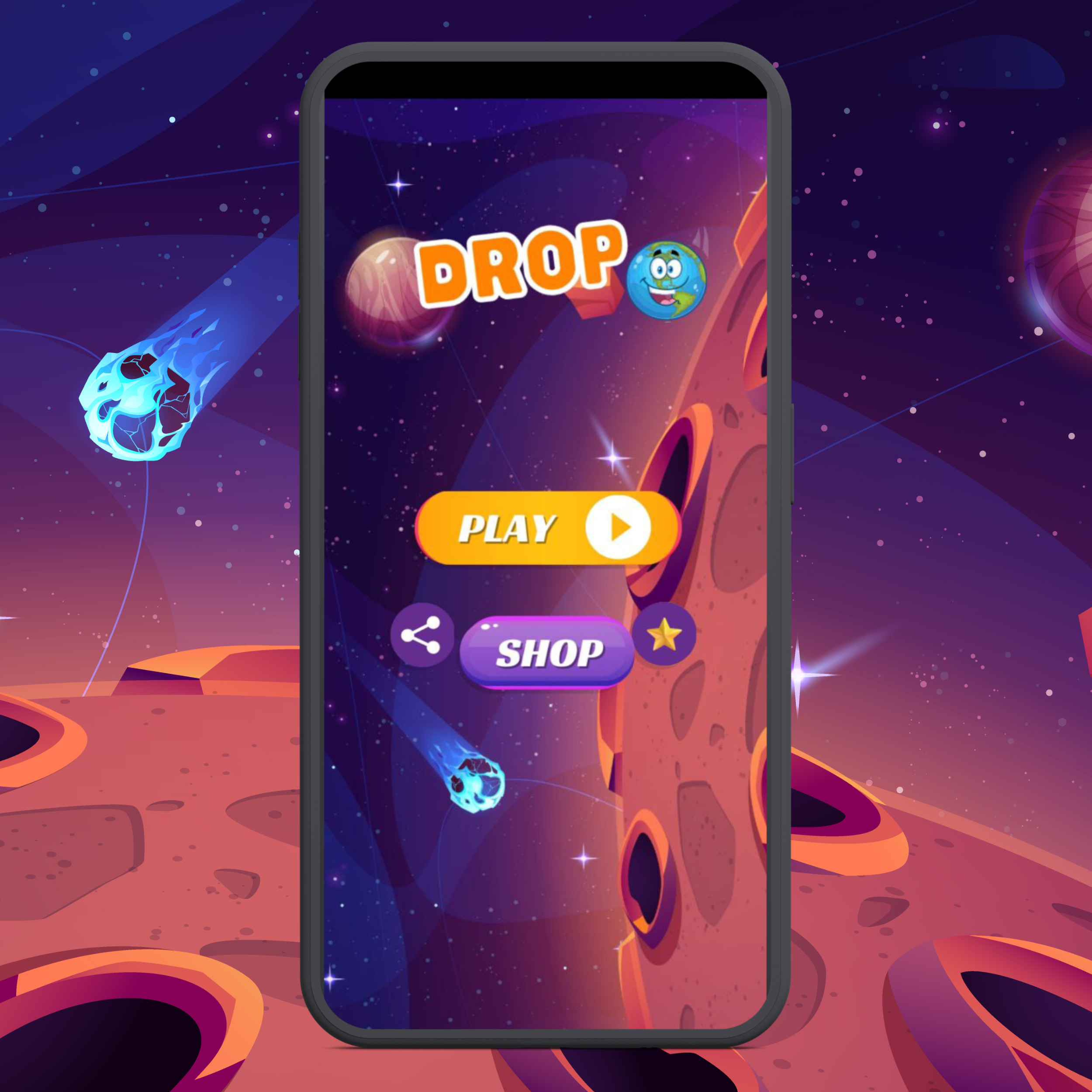 Drop Aliens & Planets android iOS apk download for free-TapTap