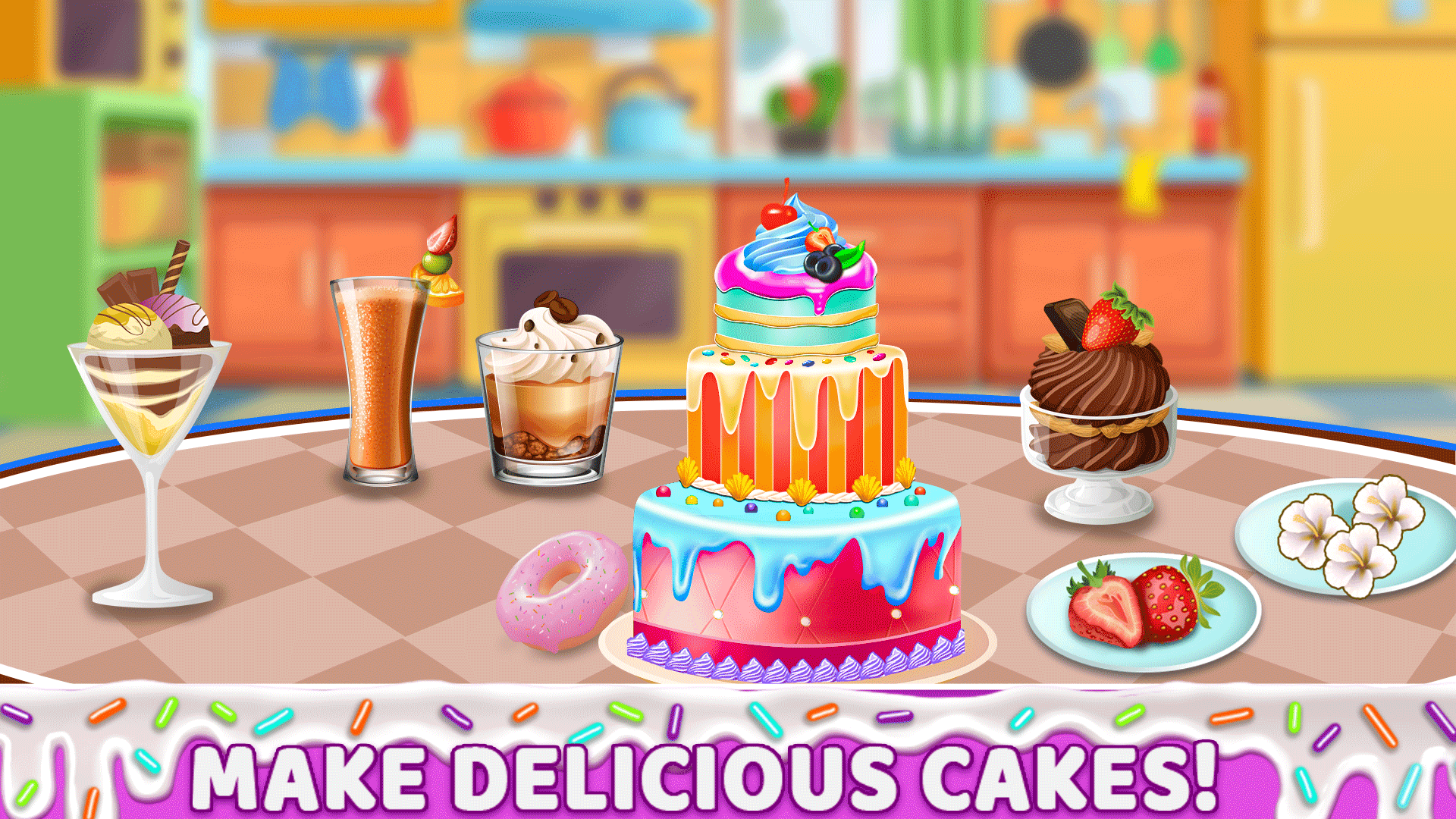 Sweet Bakery Empire Cake Games android iOS apk download for free-TapTap