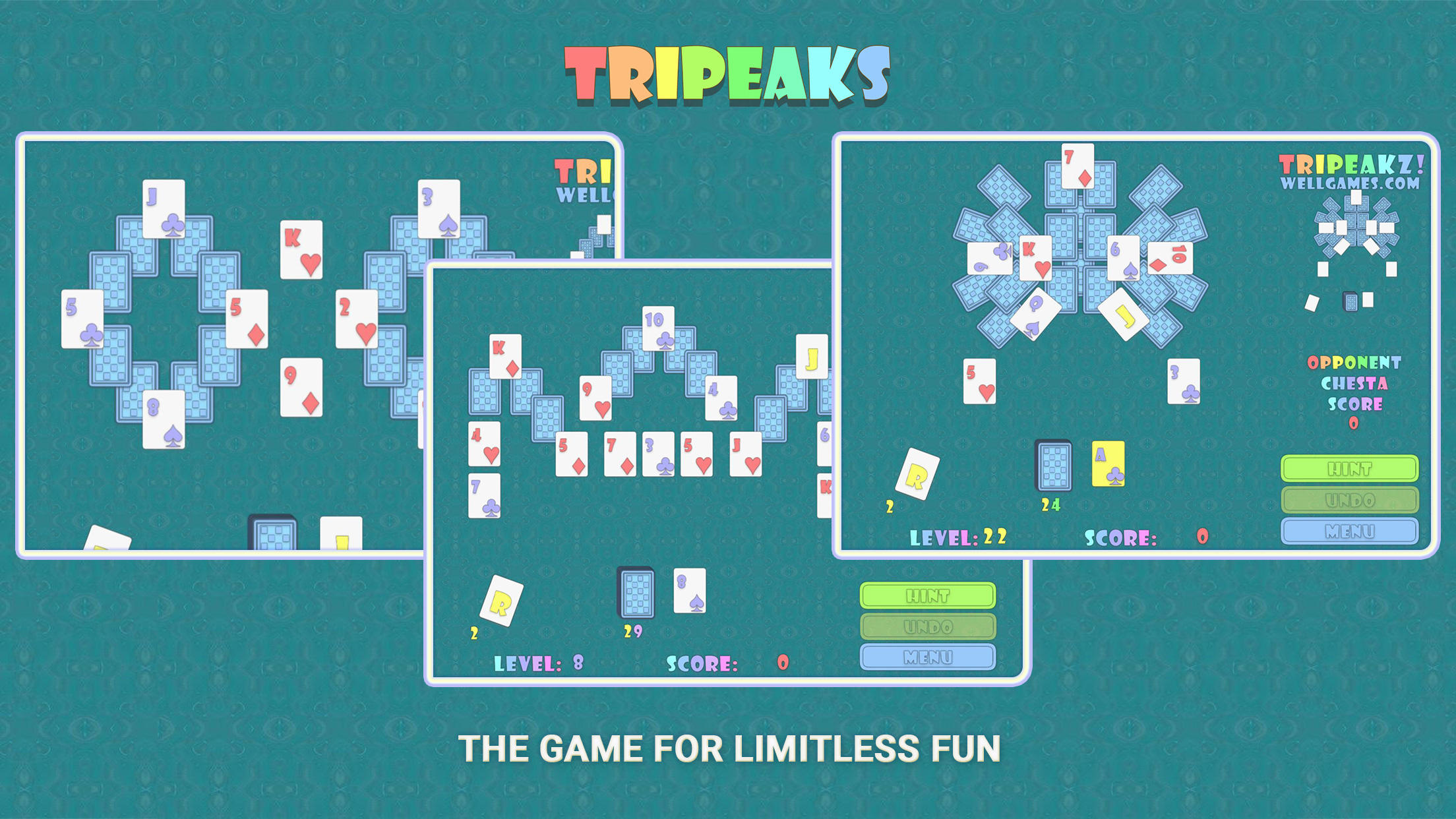 TriPeaks Solitaire: Card Game android iOS apk download for free-TapTap