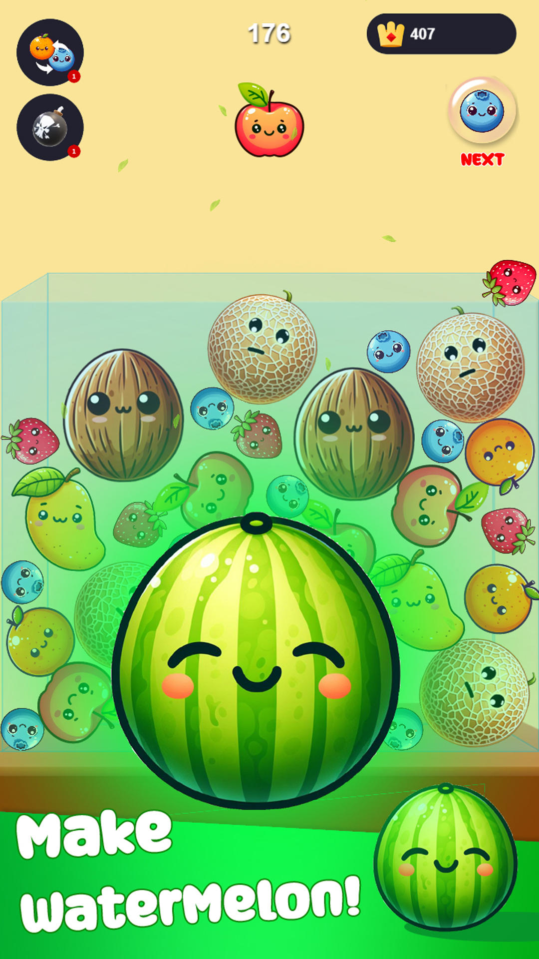 Fruit Merge : Melon Maker Game android iOS apk download for free-TapTap
