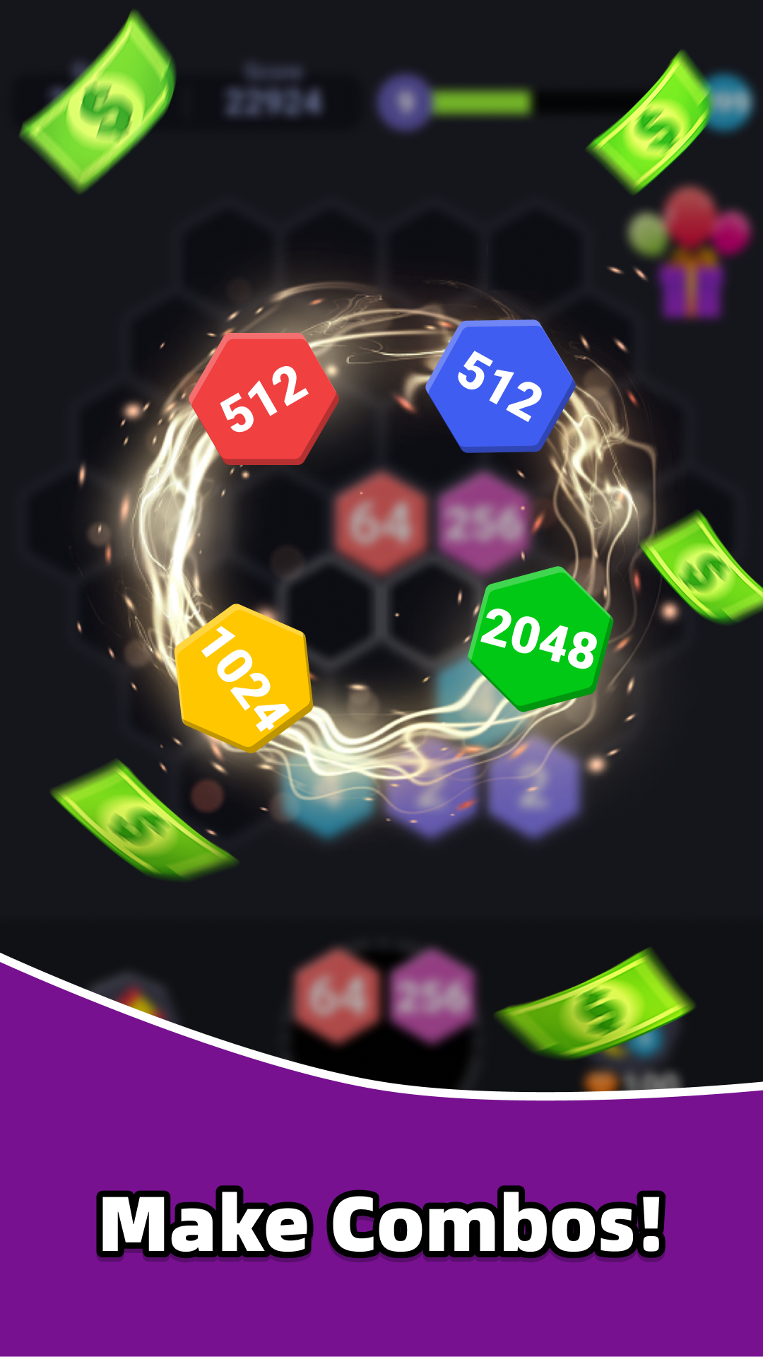 Hexa 2048 - Lucky Puzzle android iOS-TapTap