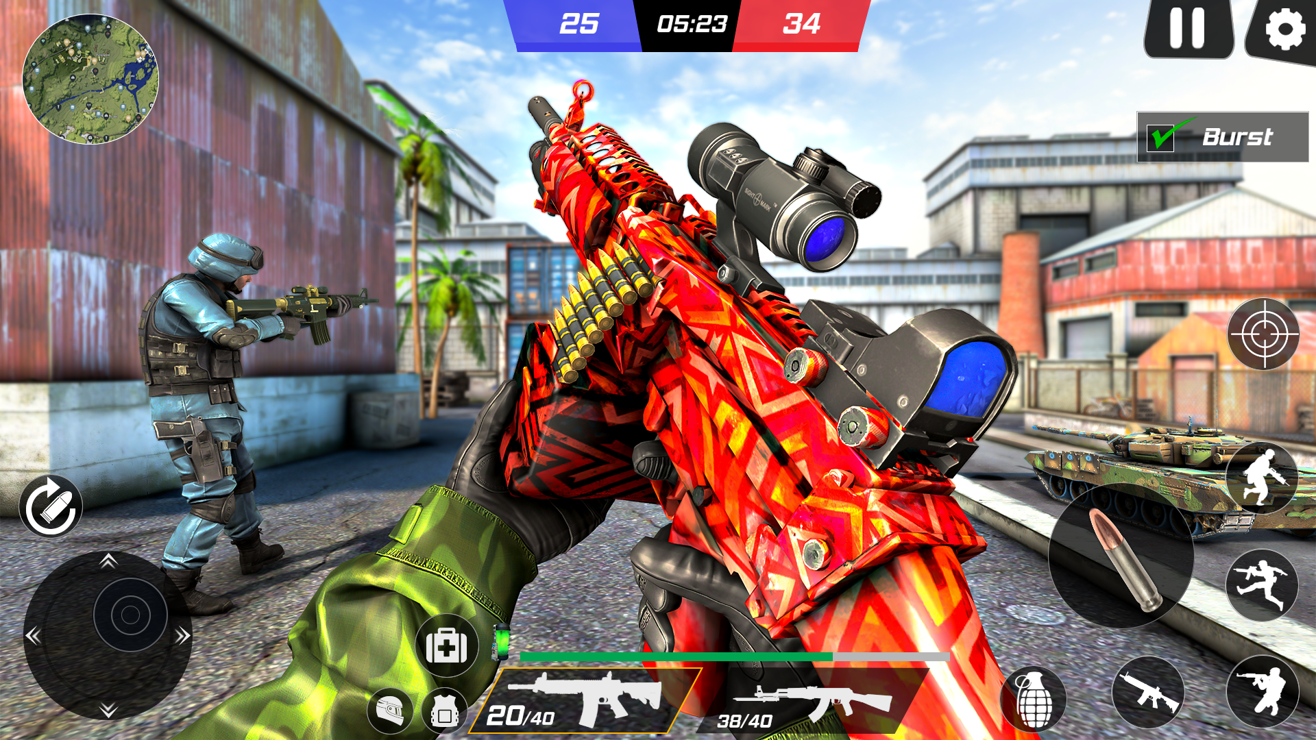 FPS Commando Gun Shooting Game android iOS apk download for free-TapTap