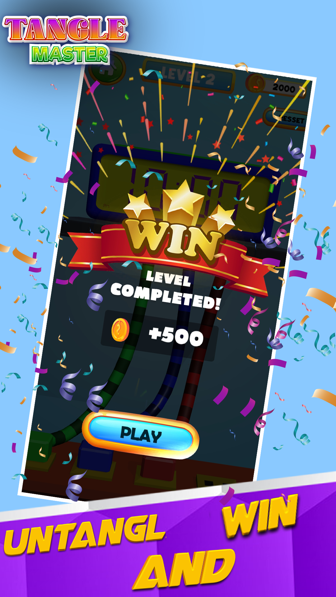 Tangle Rope 3D・Untie All Knots android iOS apk download for free-TapTap