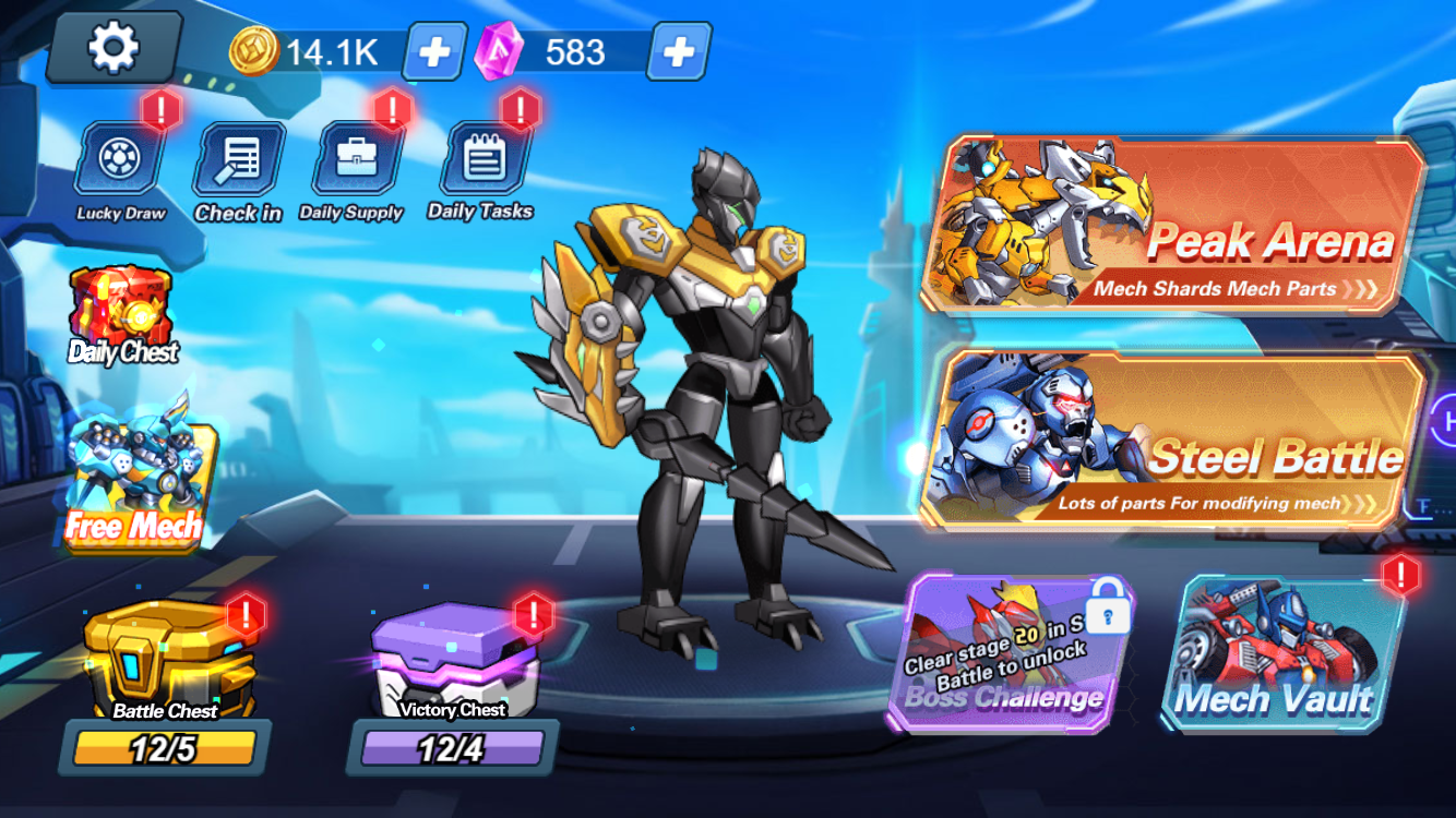 Mecha Beast Duel android iOS-TapTap