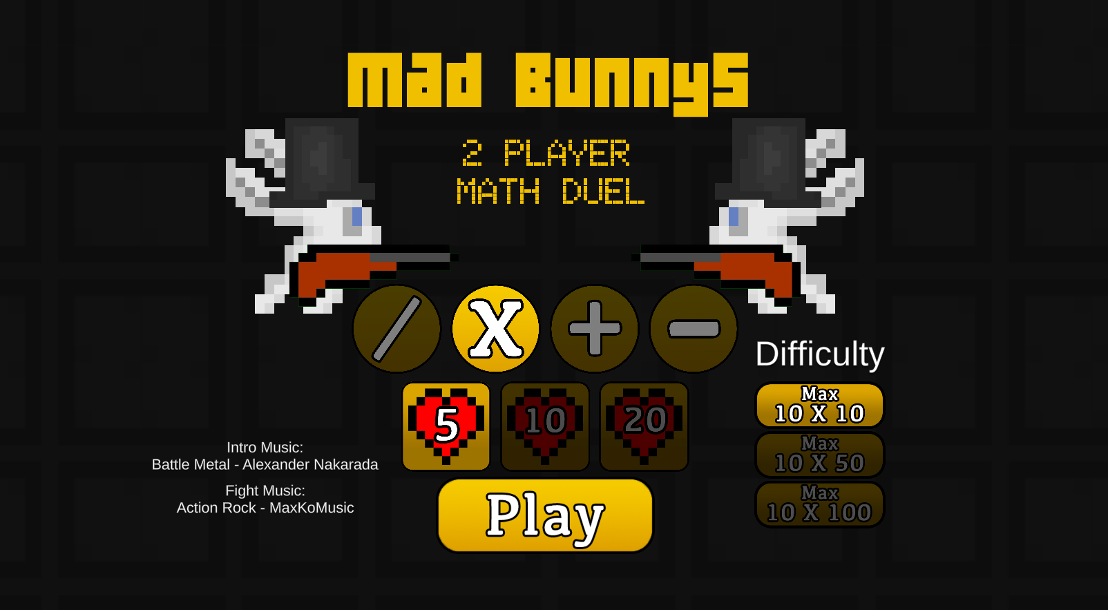 Mad Bunnies 2 Player Math Duel android iOS apk download for free-TapTap
