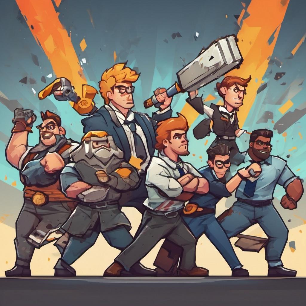 Office Brawl: Team Chaos android iOS apk download for free-TapTap