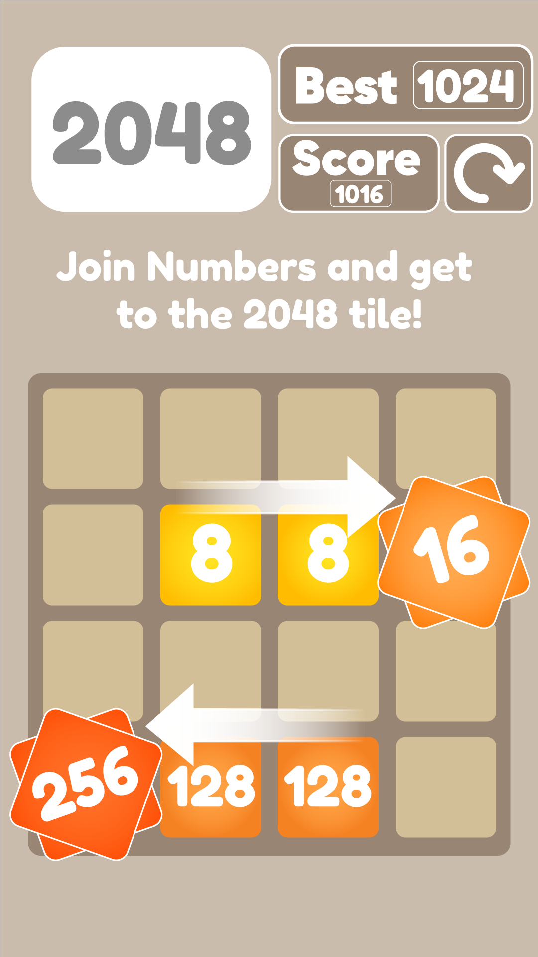2048 Merge Numbers Block 2024 android iOS apk download for free-TapTap