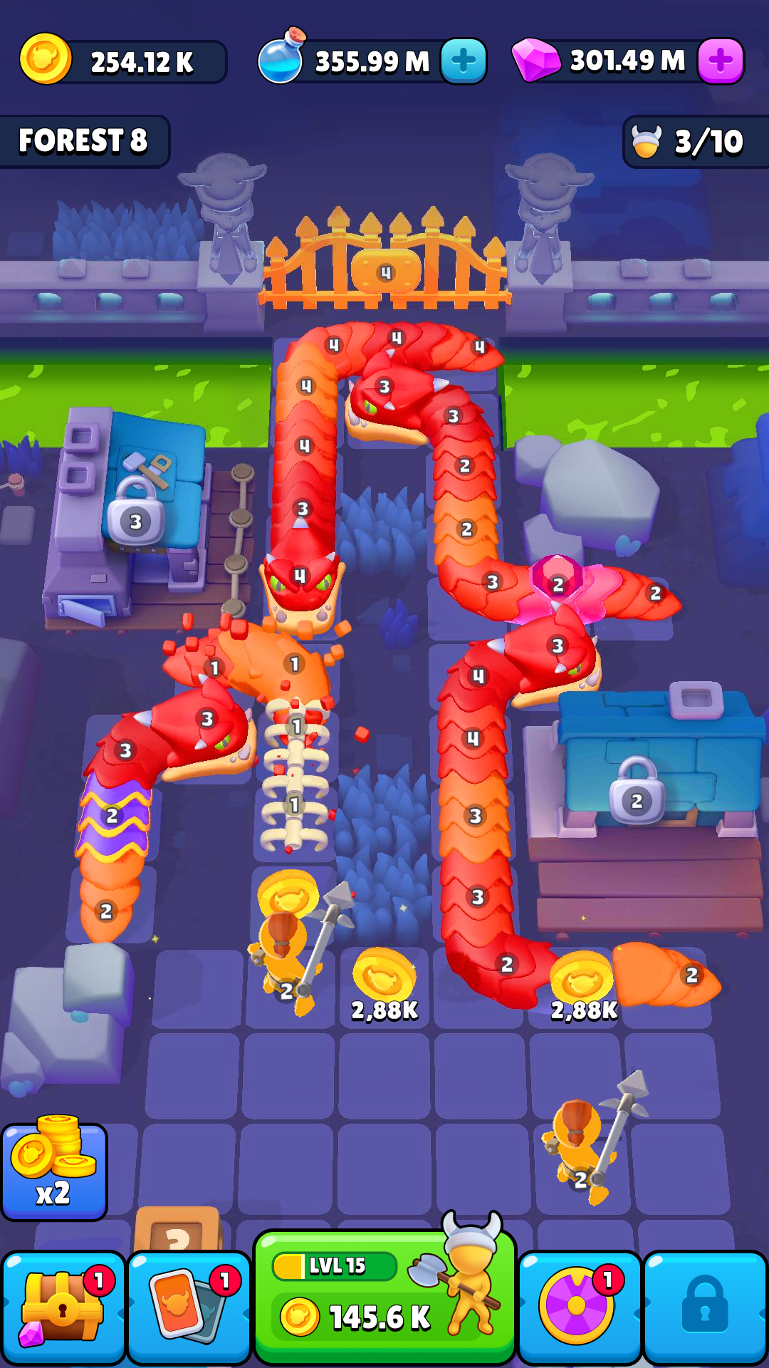 Snake Dungeon: Idle Merge Game android iOS apk download for free-TapTap