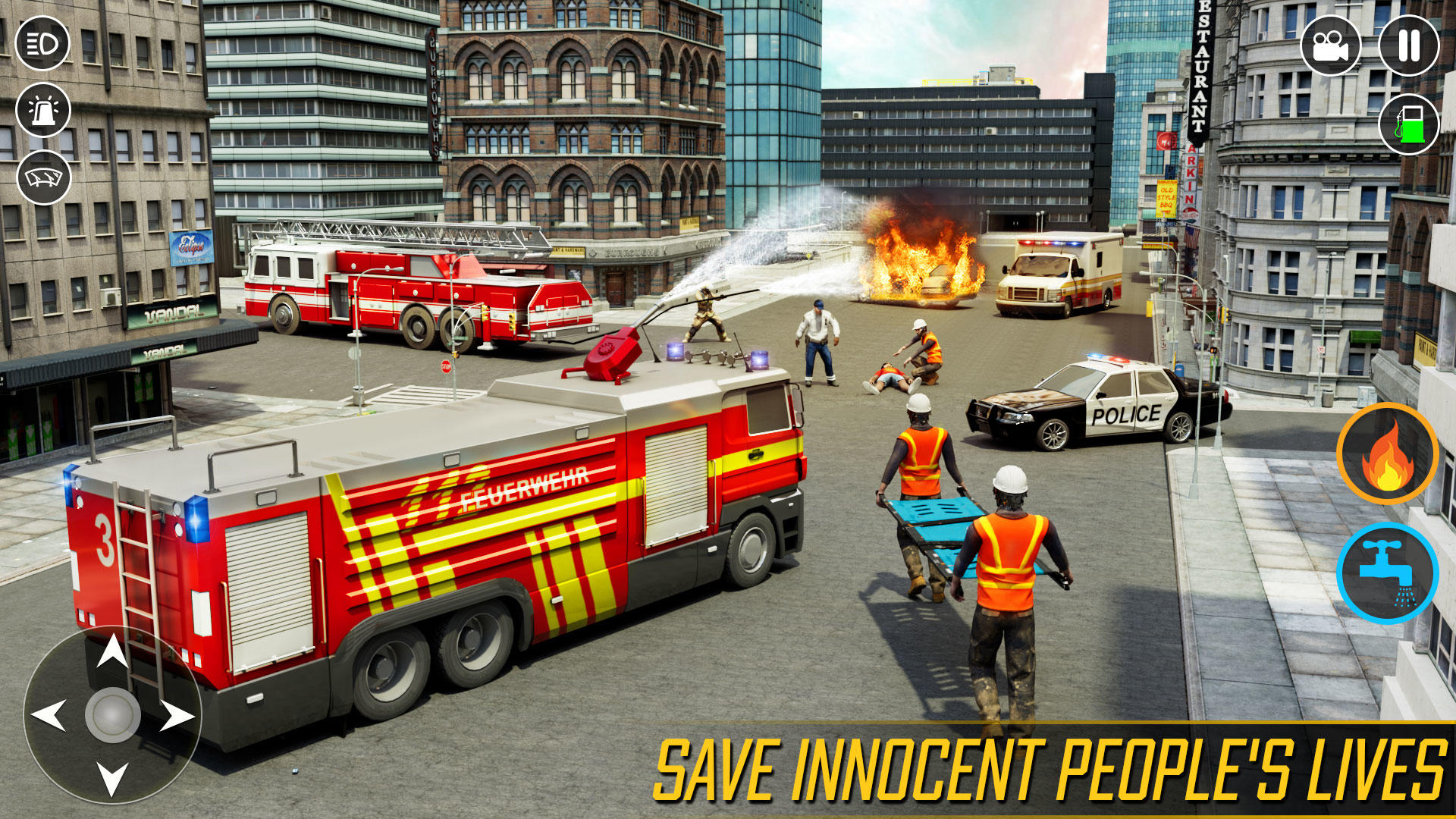 Firefighter Games: Fire Truck android iOS-TapTap