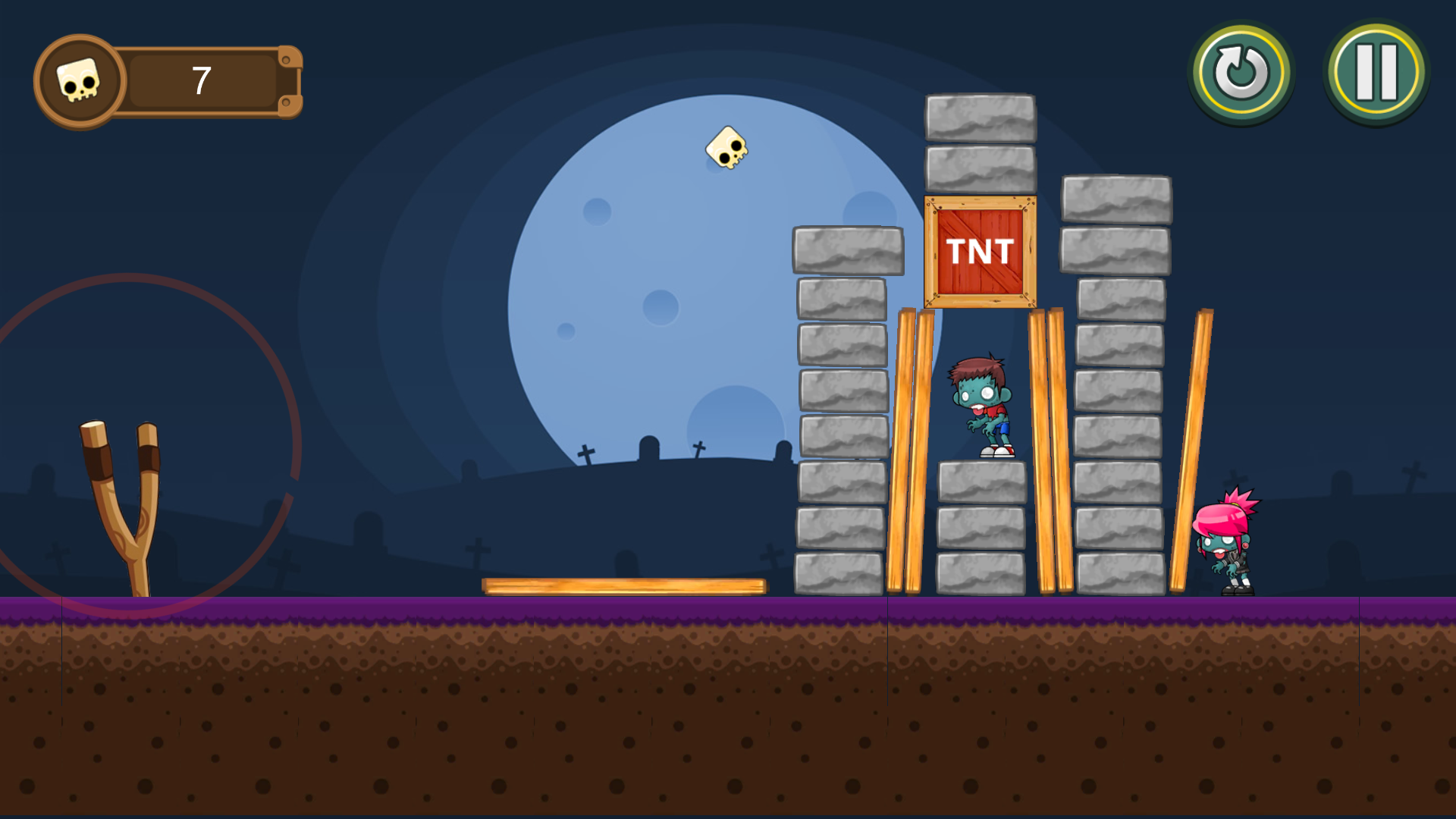 Angry Zombies Catapult Games android iOS apk download for free-TapTap