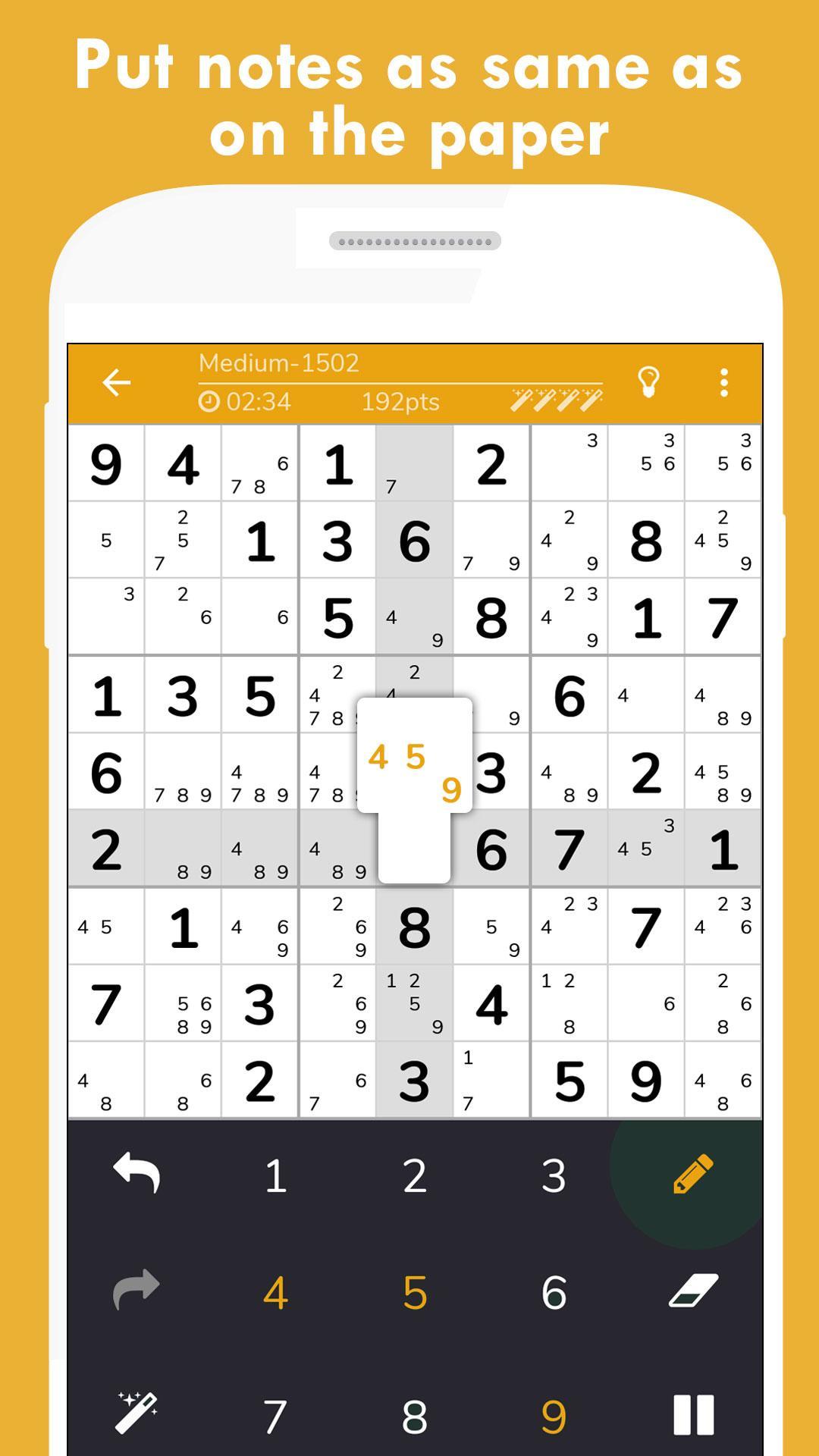 Sudoku-Free online number puzzle game 2017 android iOS apk download for ...