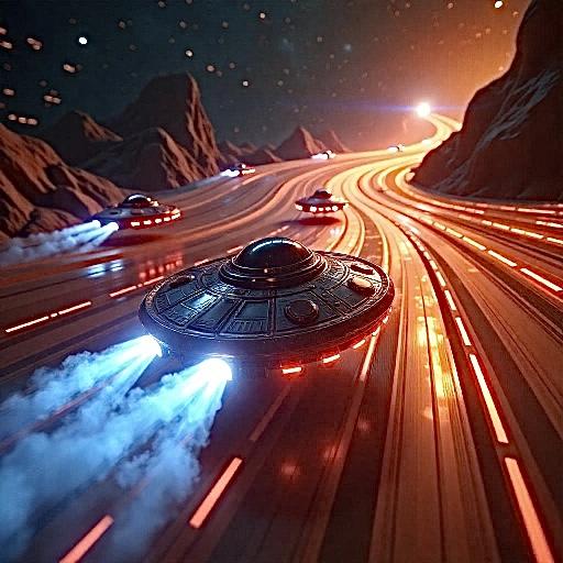 UFO Space Race : Space Game for Android/iOS - TapTap