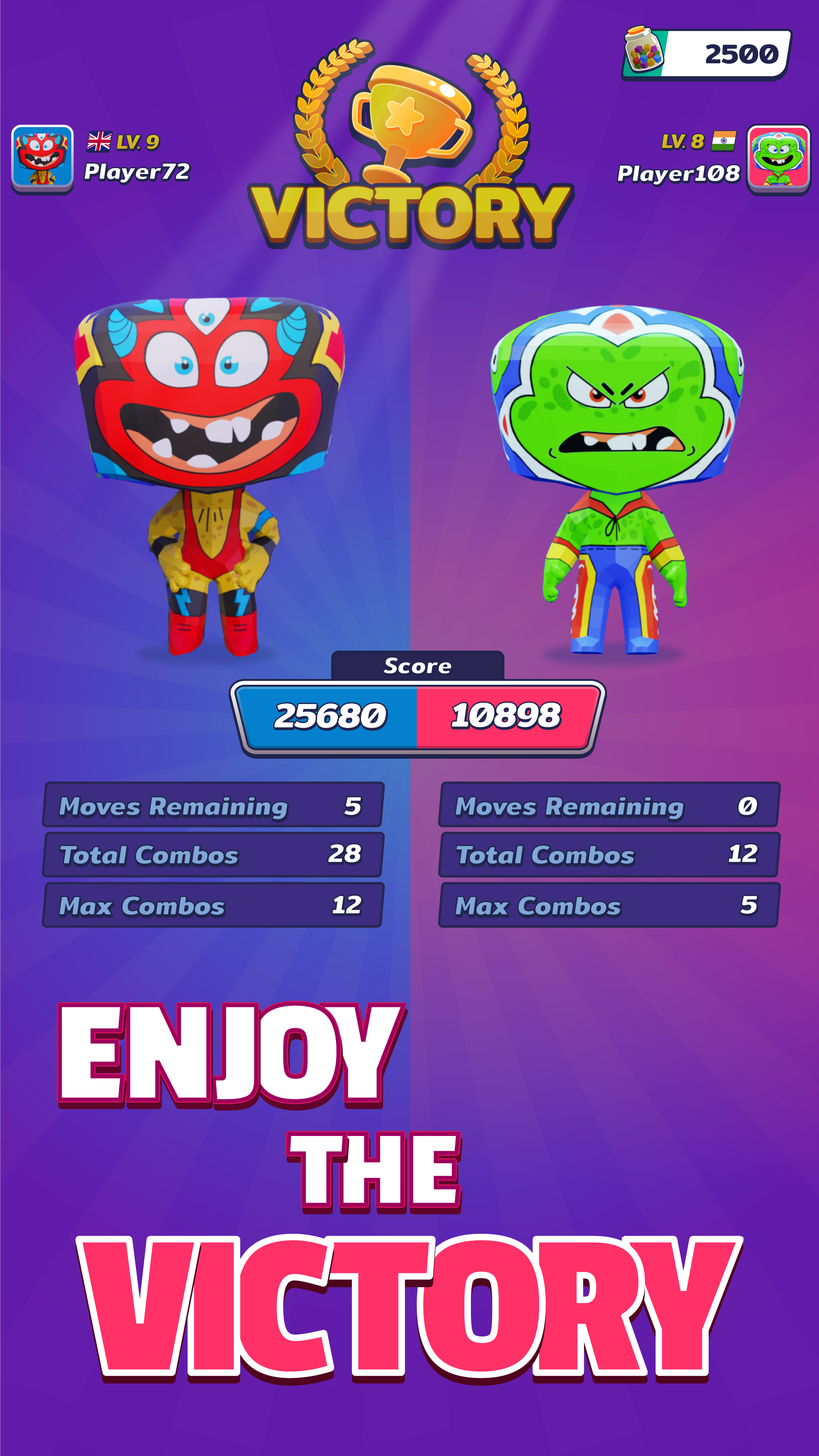 Puzzle Punks - Match 3 PvP android iOS-TapTap