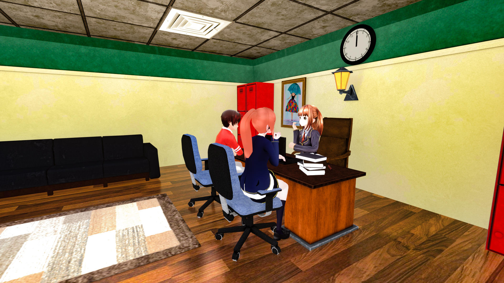 Anime High School Girl sim android iOS apk download for free-TapTap