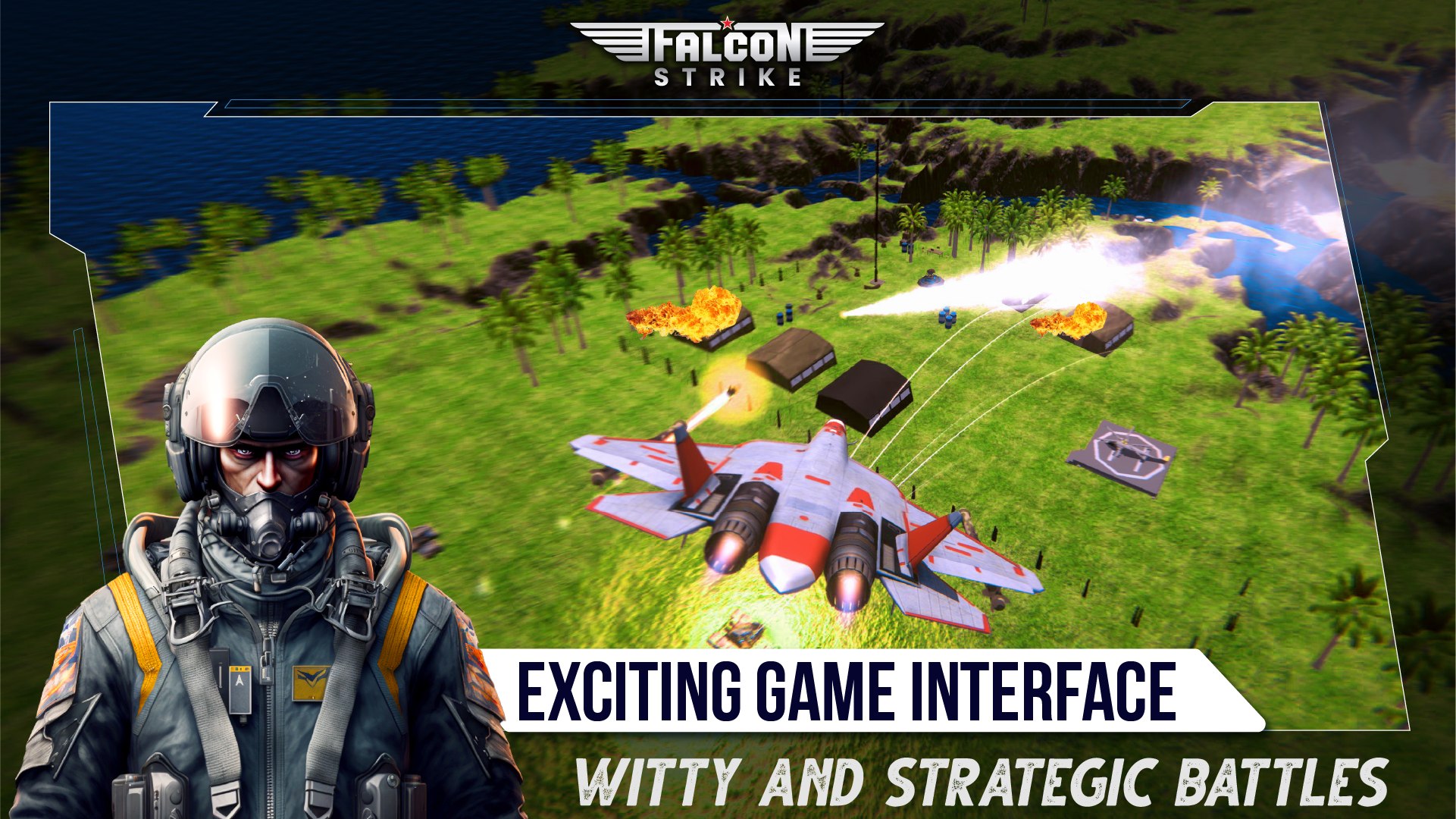 Falcon Strike:Jet Fighter Game android iOS apk download for free-TapTap