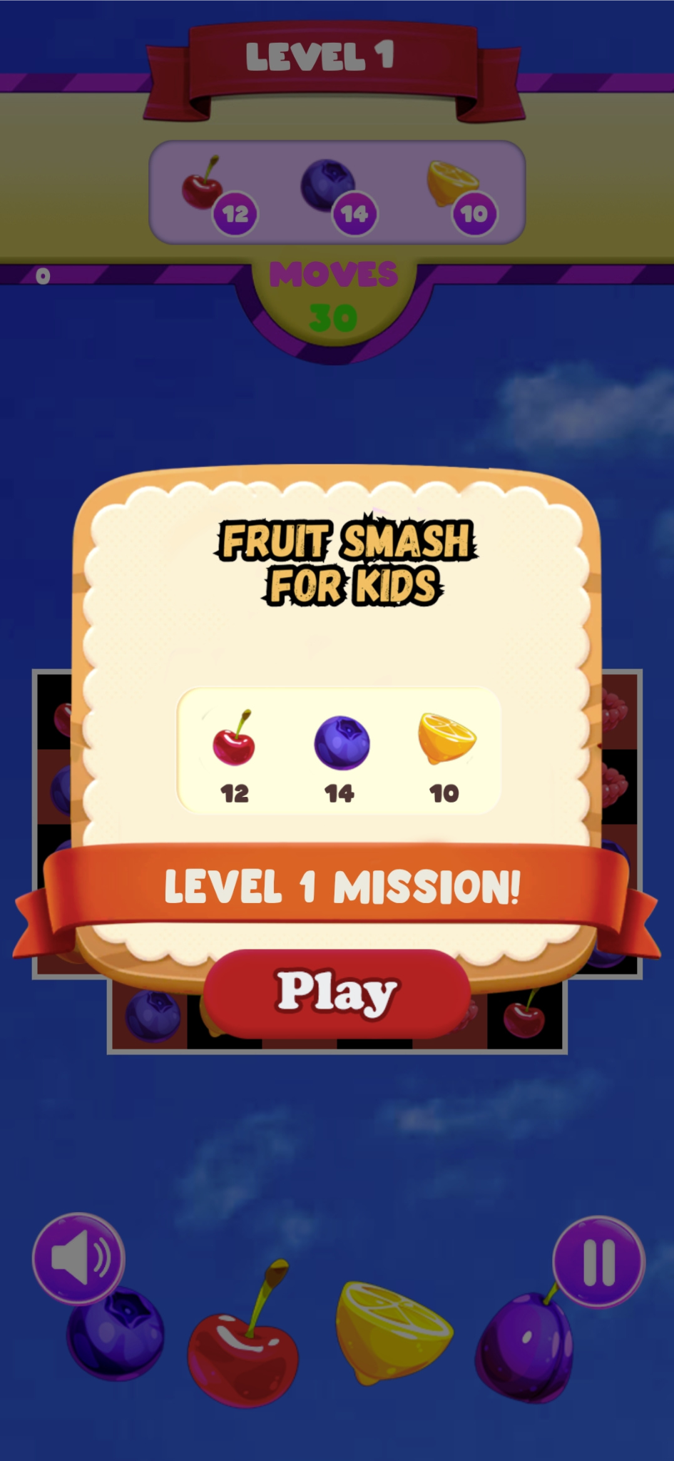 Fruit smash For Kids android iOS-TapTap