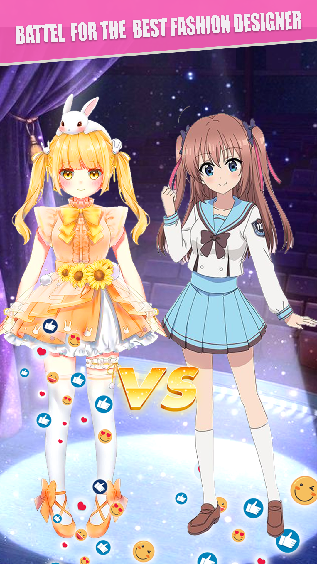 Anime Girl Dress Up Girl Games android iOS-TapTap