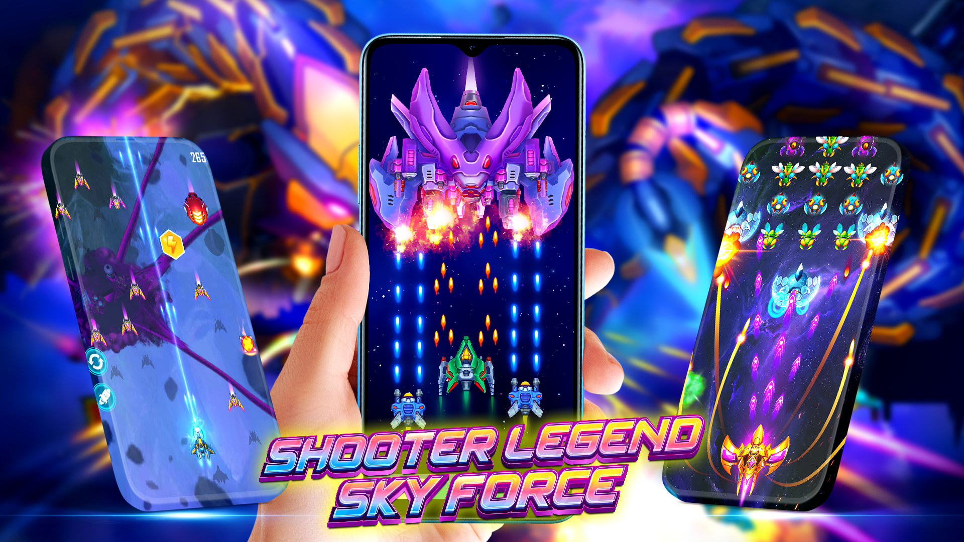 Shooter Legend Sky Force android iOS-TapTap