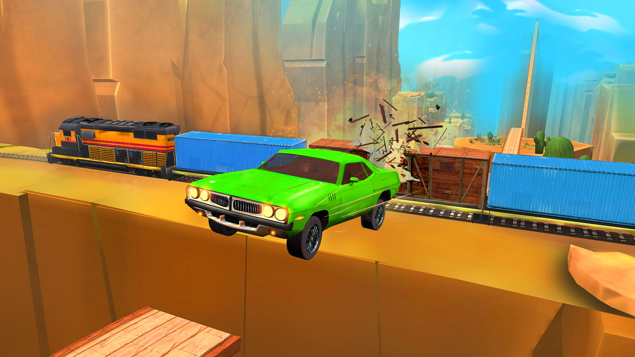 Extreme Stunt Car Racing Game android iOS-TapTap